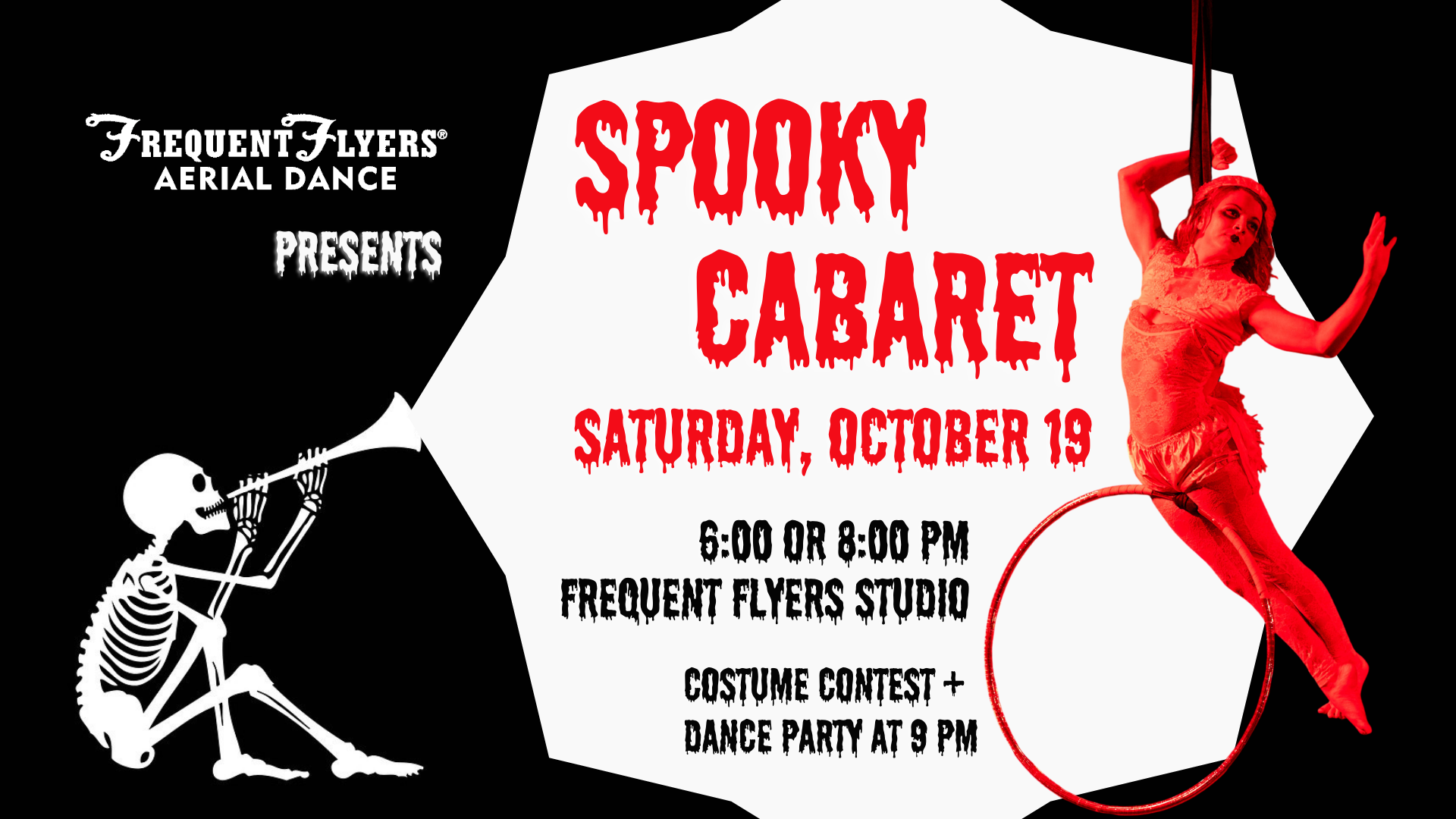 3rd annual Spooky Cabaret: October 19 - Aerial Dance Classes Boulder ...